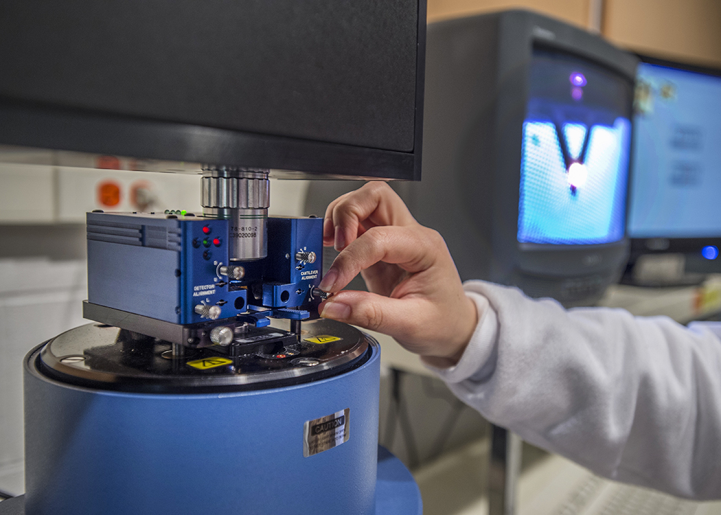 High-end, high-tech scientific instruments anchor the past, present and ...