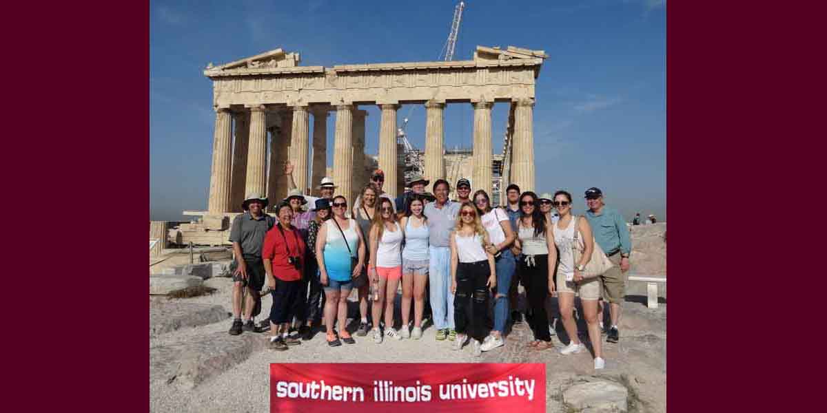 SIU program uses countries as classrooms about ancient times - This Is SIU