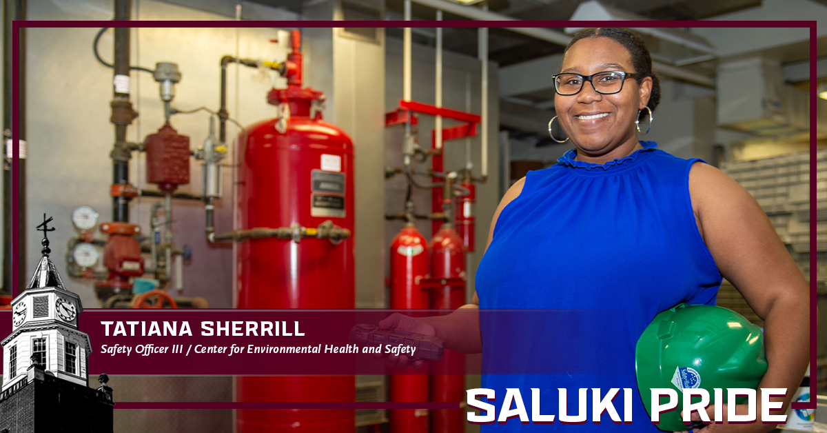 Saluki Pride: Tatiana Sherrill ensures SIU is a safe workplace - This ...
