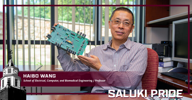 Saluki Pride: Haibo Wang teaches, researches integrated circuits ...