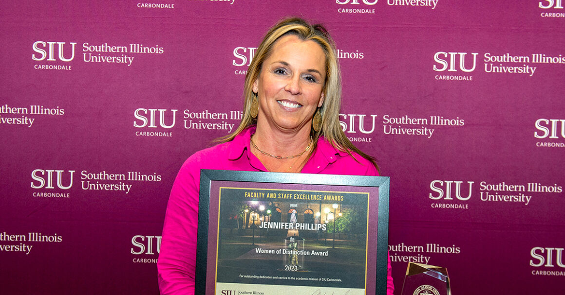 Saluki Pride: Jennifer Phillips receives SIU’s Women of Distinction ...