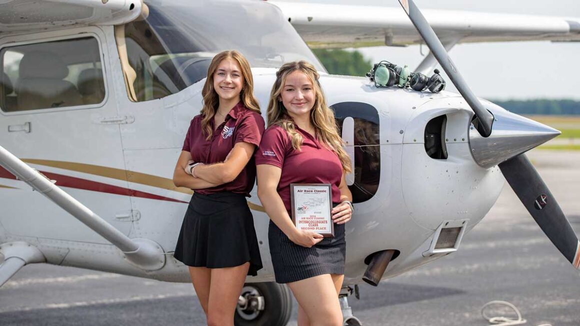 SIU Aviation’s Saluki Aces place second among Air Race Classic college teams - This Is SIU