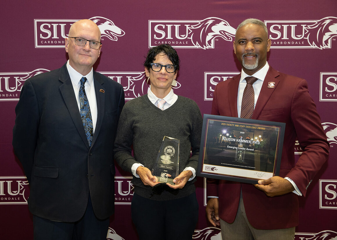 Saluki Pride: K. Allison Hammer earns SIU’s Emerging Leader Award ...